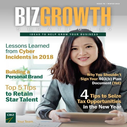 BIZGrowth Strategies Winter 2019 | PDF