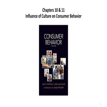 Consumer Behavior: Chapters 10 & 11.pptx