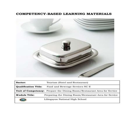 BARISTA NC II - CBLM | PDF