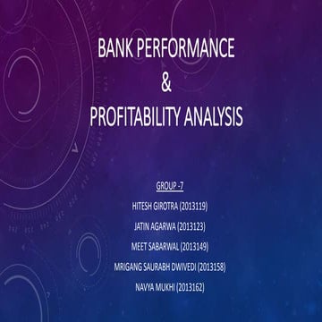 banking management | PPT