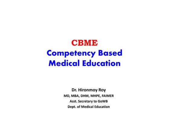 Introduction to REVISED BASIC COURSE WORKSHOP IN MED EDUCATION | PPT