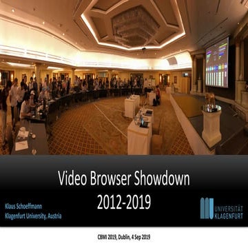 Video Browser Showdown (VBS) 2012-2019 | PDF | Video Software ...