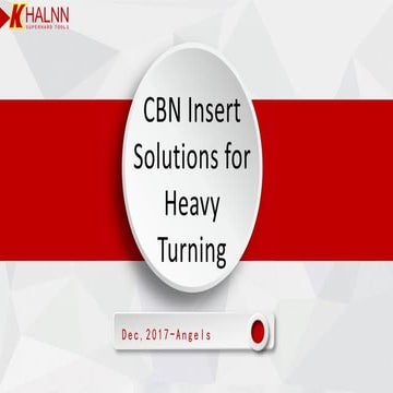 Halnn Cbn inserts solutions for wear resistant castings | PDF ...
