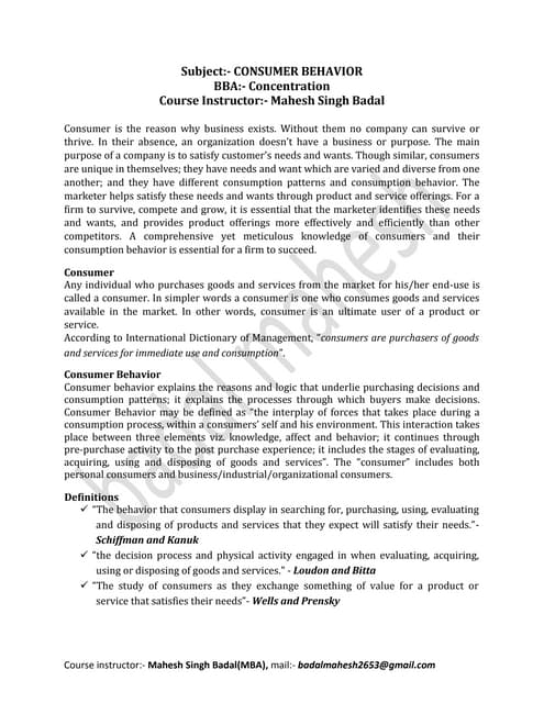 Multi attribute attitude model | PPTX