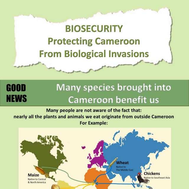 The Cameroon Biosecurity Project | PDF