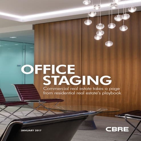 CBRE OFFICE STAGING | PDF