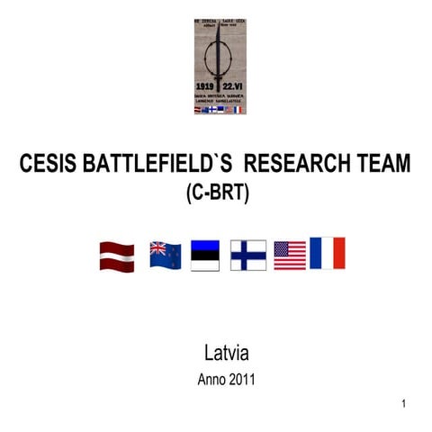 Cesis Battlefields Research team | PPT