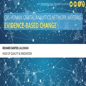 Evidence-based Change - for Human Capital Analytics at Copenhagen ...