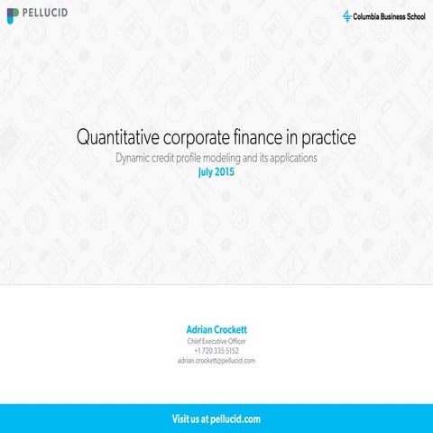 Columbia Business School: Quantitative Corporate Finance | PDF