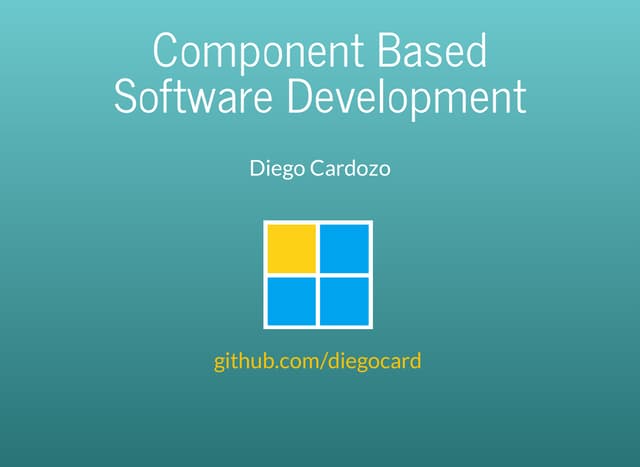 Component Based Software Development | PDF Component Based Software Development | PDF