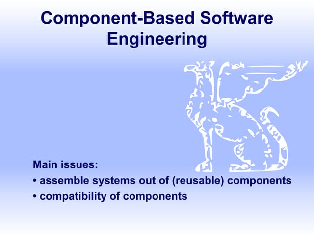 Component Based Software Engineering | PPTX
