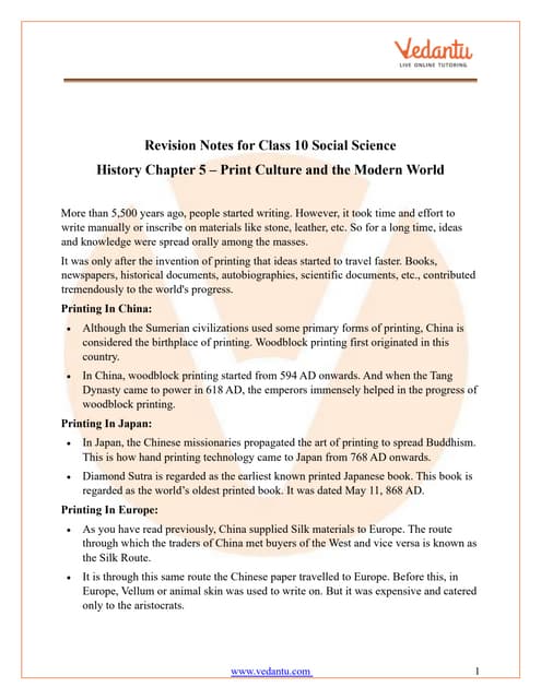 The printing press | PPTX