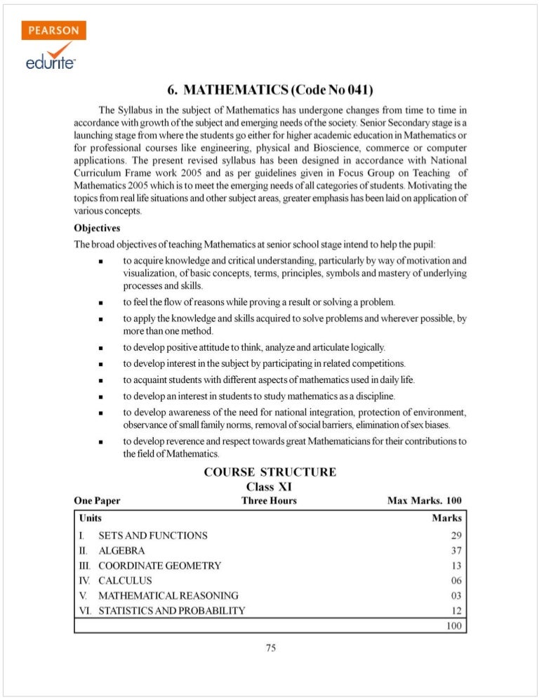 Class 11 Cbse Maths Syllabus 2012 13 class-11-cbse-maths-syllabus-2012-13