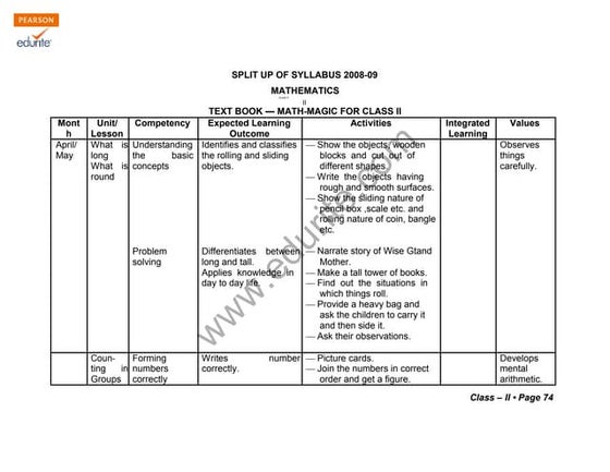 Class 2 ICSE Maths Sample Paper Model 2 | PDF