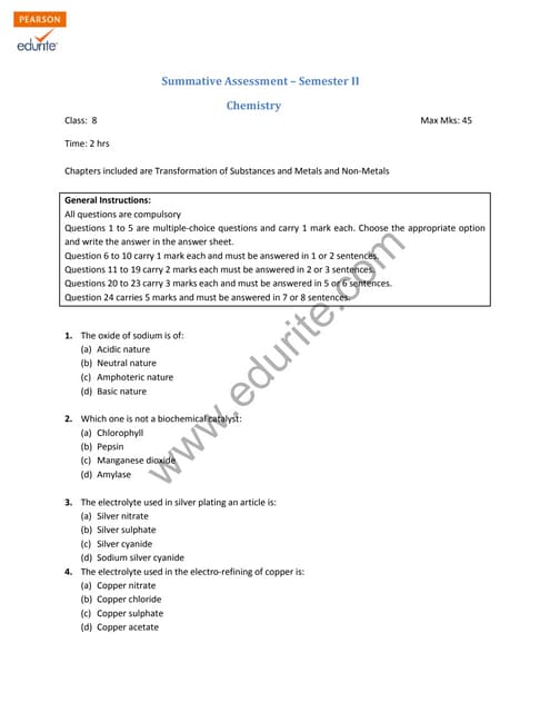 8 class science sample mindmaps | PPTX | Science