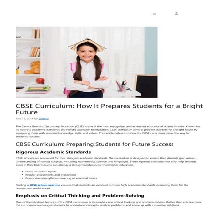 CBSE Curriculum_ How It Prepares Students for a Bright Future.pdf ...