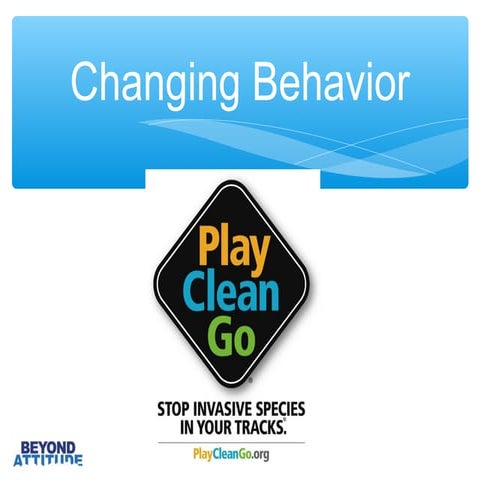 Choosing a Target Behavior by Appleseed | PPTX