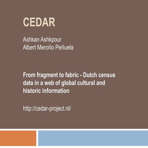 CBS CEDAR Presentation | PPTX