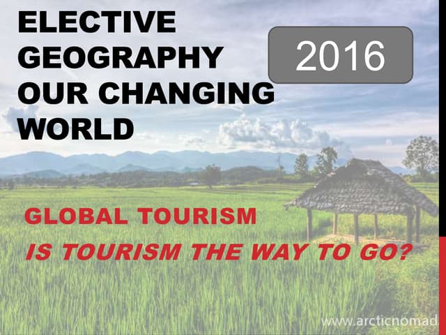 Whole Tourism System Model- Neil Leiper | PPTX