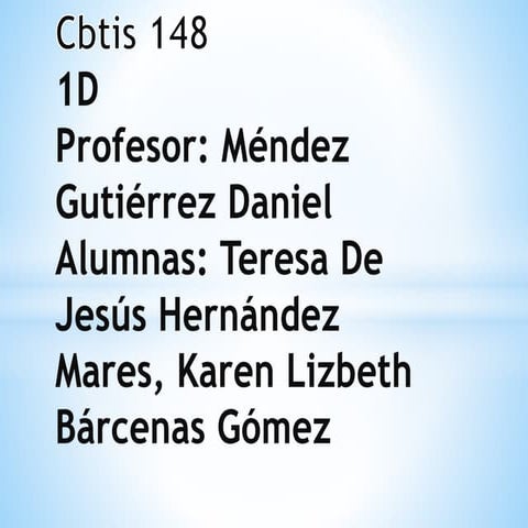 Cbtis 148 | PPTX