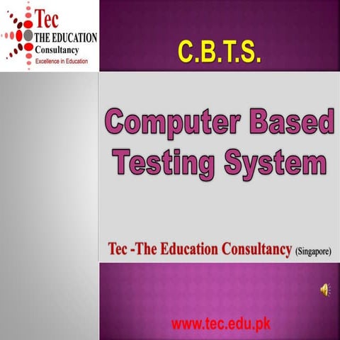 An Introduction to CBTS | PPTX