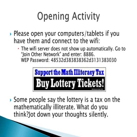 LottaFacts: A critical analysis of the state lottery through ...