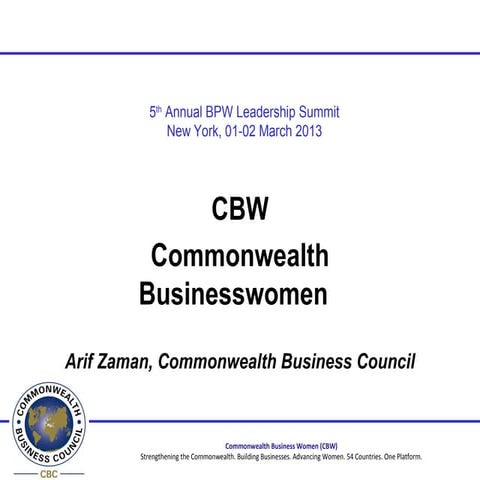 BPW International ITC Presentation | PPT