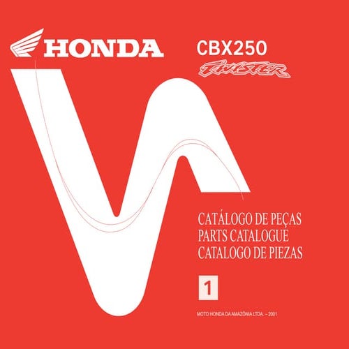 Manual Moto Cbx250 | PDF