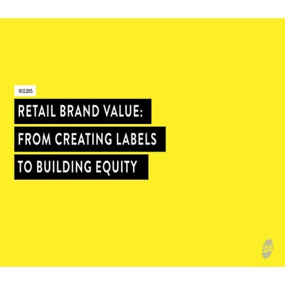 From Private Label To Private Equity | PDF