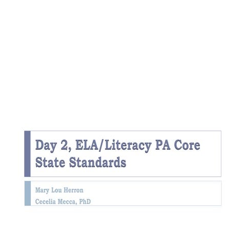 Grade2 ela | PDF