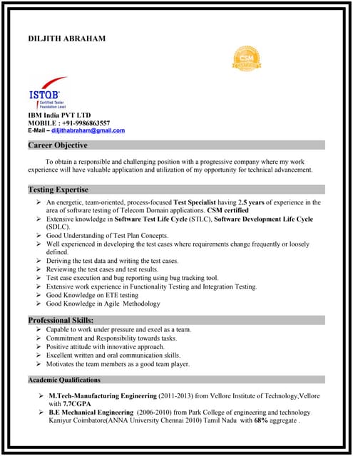 CV - Rakesh Sharma | DOC