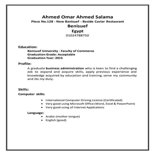 Ahmed Omar Ahmed Salama | DOCX