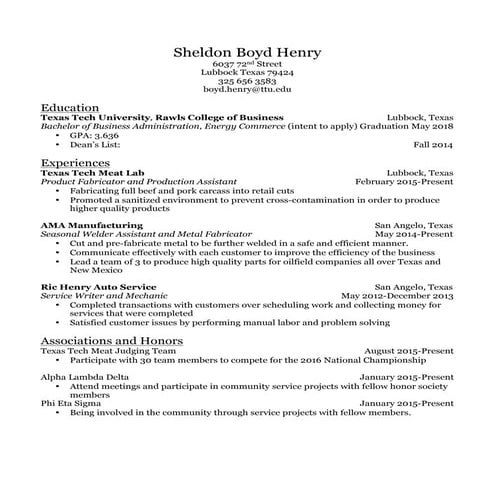 resume finished | PDF