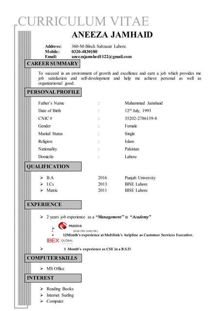 ZEESHAN cv | PDF