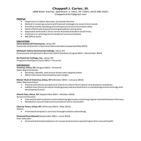 CHARITY.resume | DOCX
