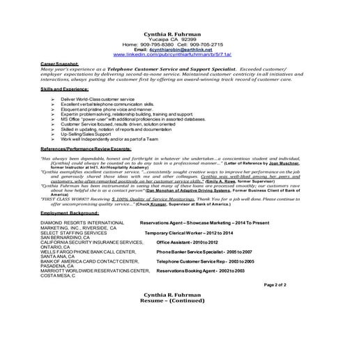 WORLD CLASS Resume - 10 Yr. Hist. - July 2016 3pm | DOCX