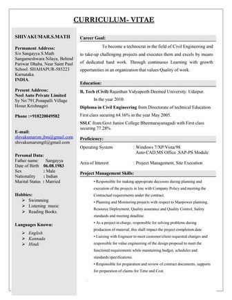 CV_Sukesh | PDF