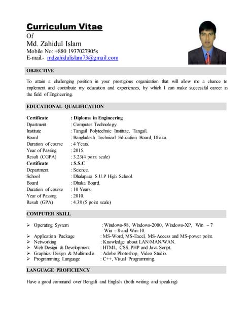 Web Developer | DOCX