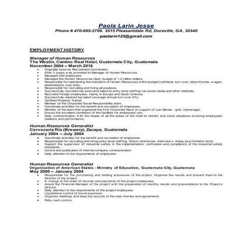 RESUME Paola Jesse | DOCX
