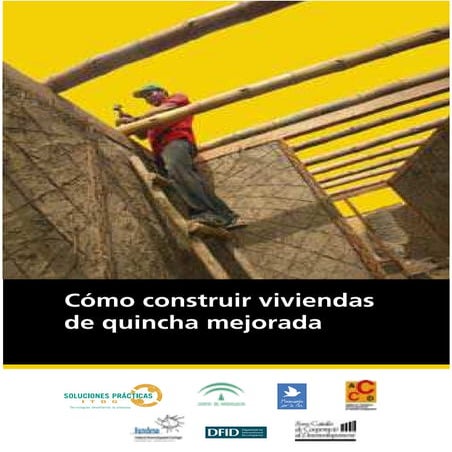 Manual de Como construir viviendas de quincha mejorada | PDF
