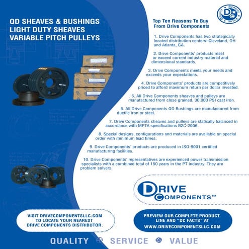 Drive Components Flyer | PDF
