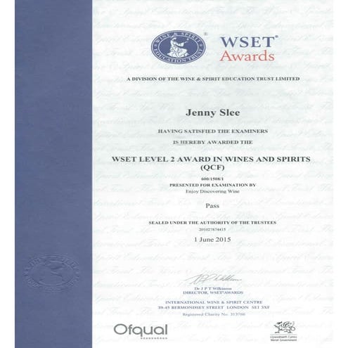 WSET Level 2 Award in Wines and Spirits | PDF