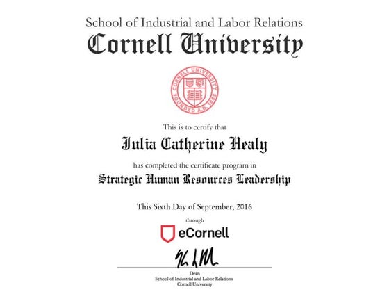 Human_Resource_Management_Certificate | PPT