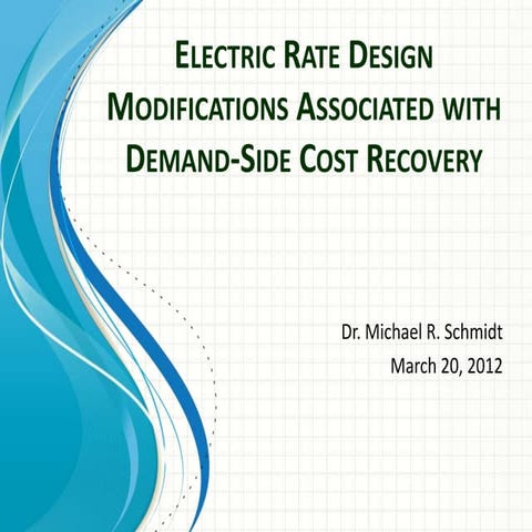 ALTERNATIVE RATE DESIGN | PPT