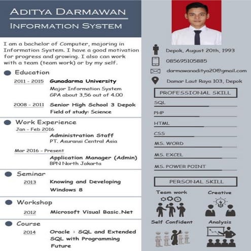 CV ADITYA | PDF
