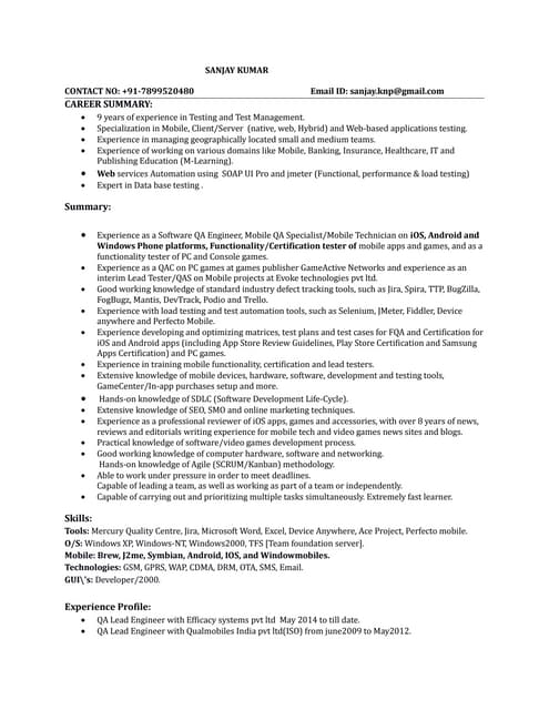 SOFTWARE TESTING PORTFOLIO | DOCX | Technology & Computing