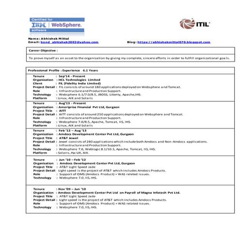 Abhishek Mittal_Resume | DOCX