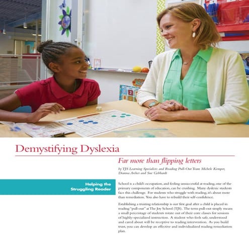 Demystifying Dyslexia | PDF
