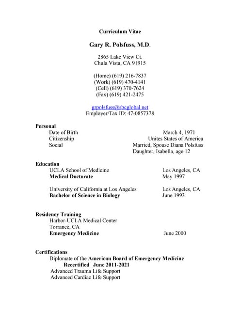 CURRICULUM VITAE-LinkedIn | DOCX