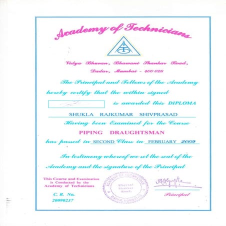 Cirtificate -2 | PDF